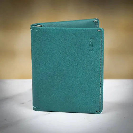 Bellroy Note Sleeve Wallet, teal – Godsejeren.dk