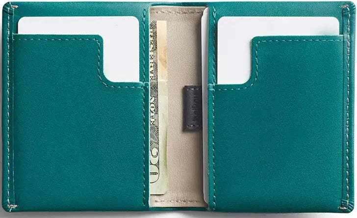 Bellroy Note Sleeve Wallet, teal – Godsejeren.dk