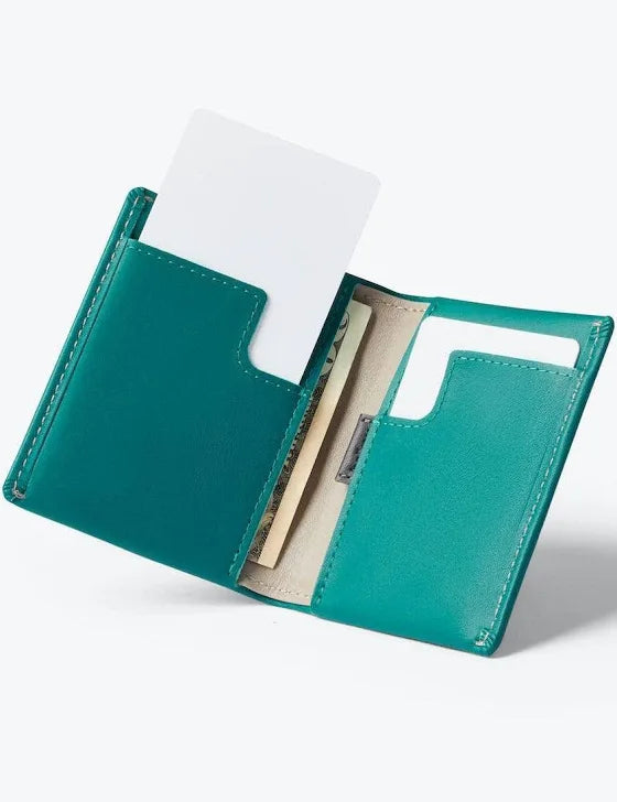 Bellroy Note Sleeve Wallet, teal – Godsejeren.dk